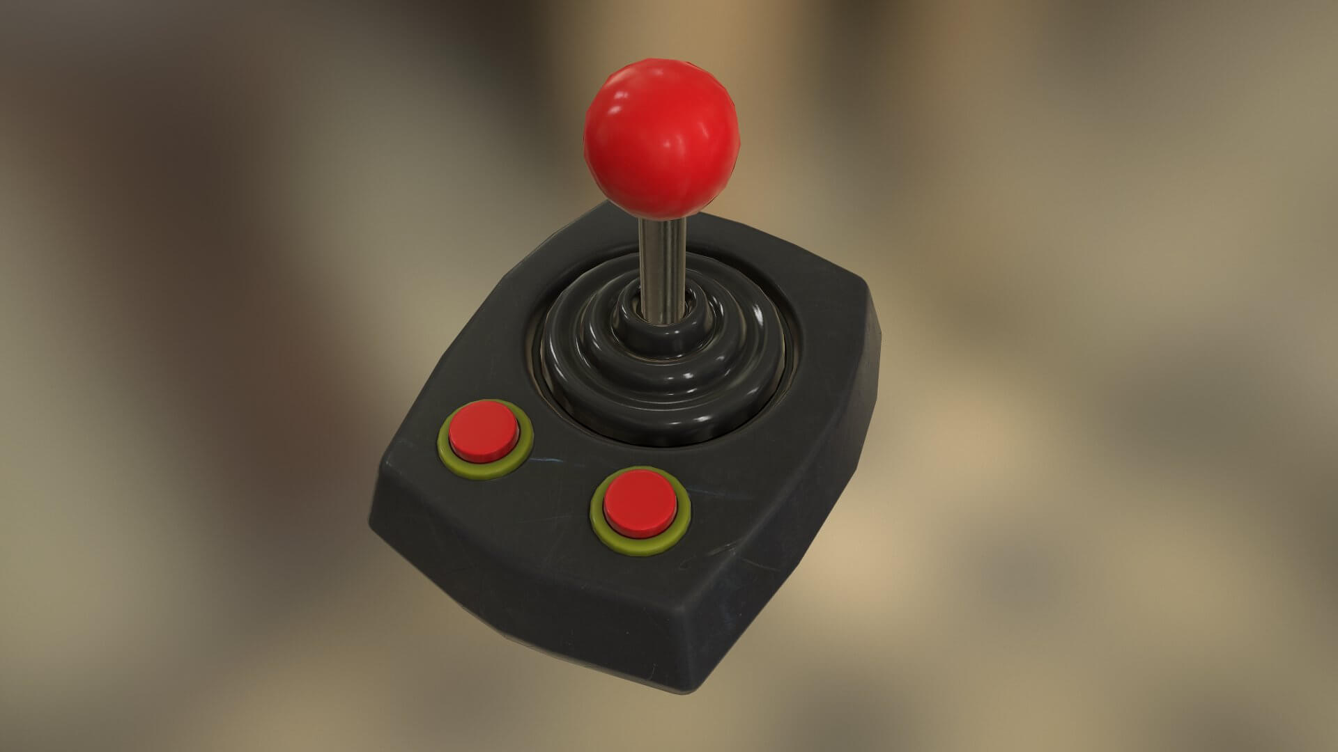 Joystick - 3D Model by Grishmanovskij Anton