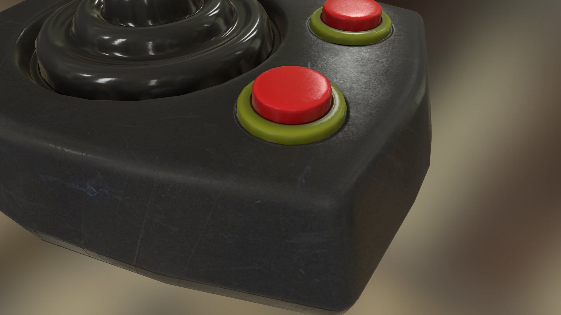 Joystick - 3D Model by Grishmanovskij Anton