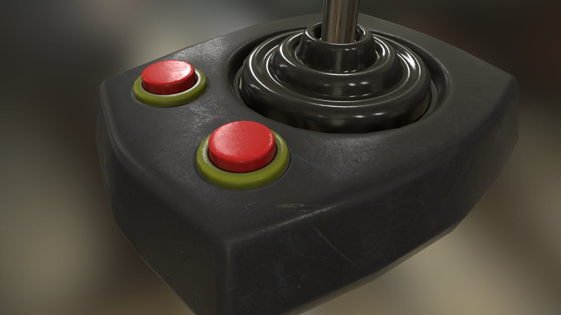 Joystick - 3D Model by Grishmanovskij Anton