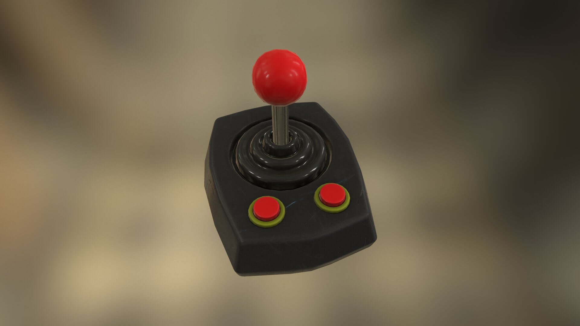 Joystick - 3D Model by Grishmanovskij Anton