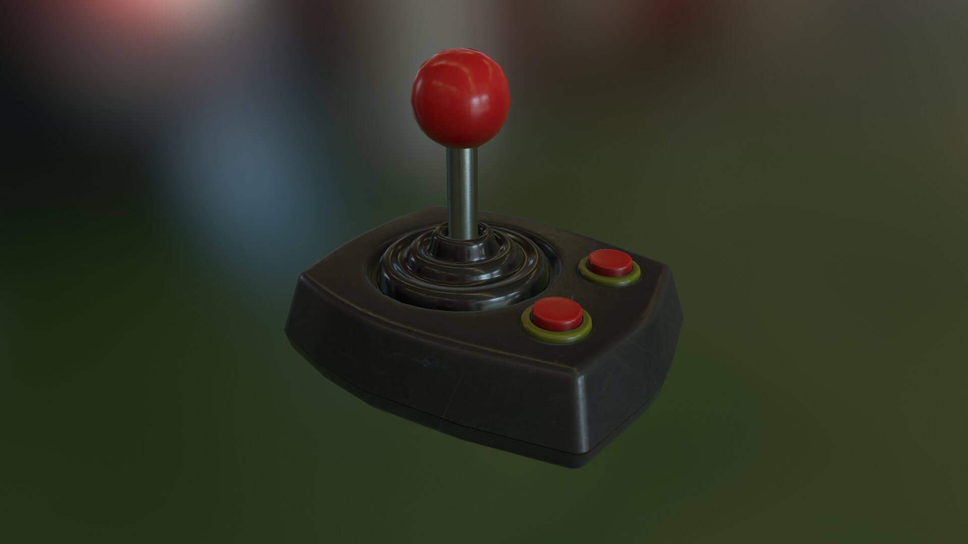 Joystick - 3D Model by Grishmanovskij Anton