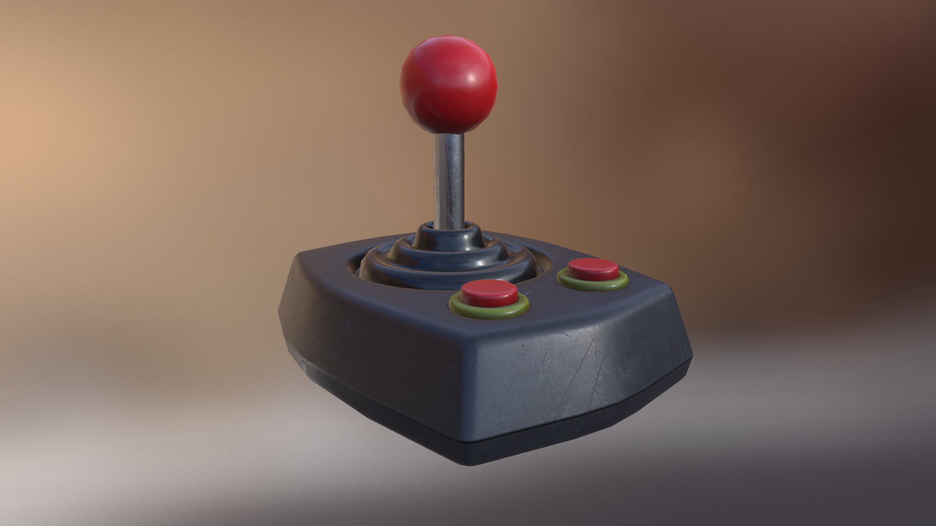 Joystick - 3D Model by Grishmanovskij Anton