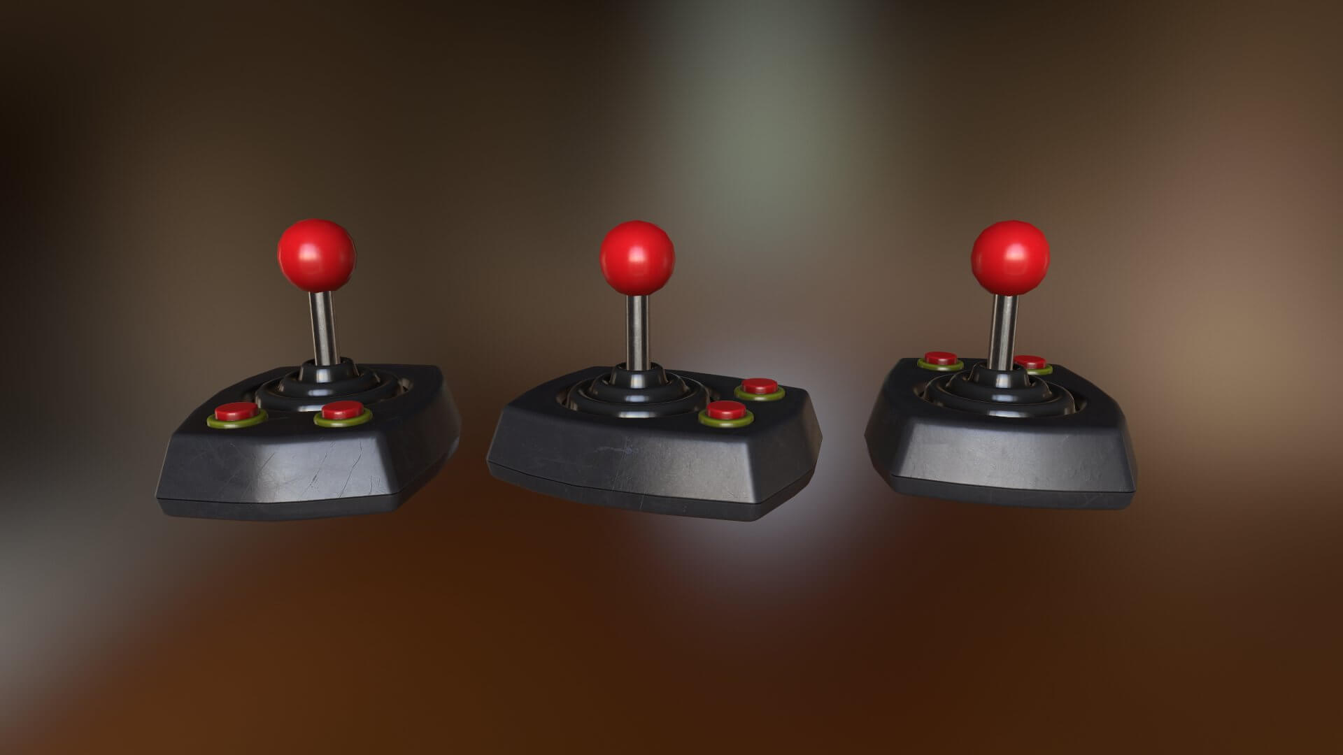 Joystick - 3D Model by Grishmanovskij Anton