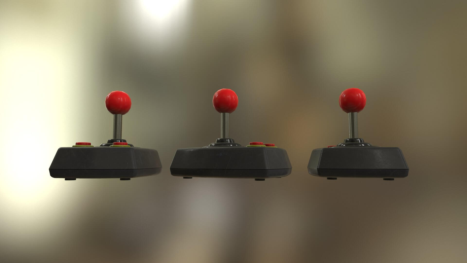 Joystick - 3D Model by Grishmanovskij Anton
