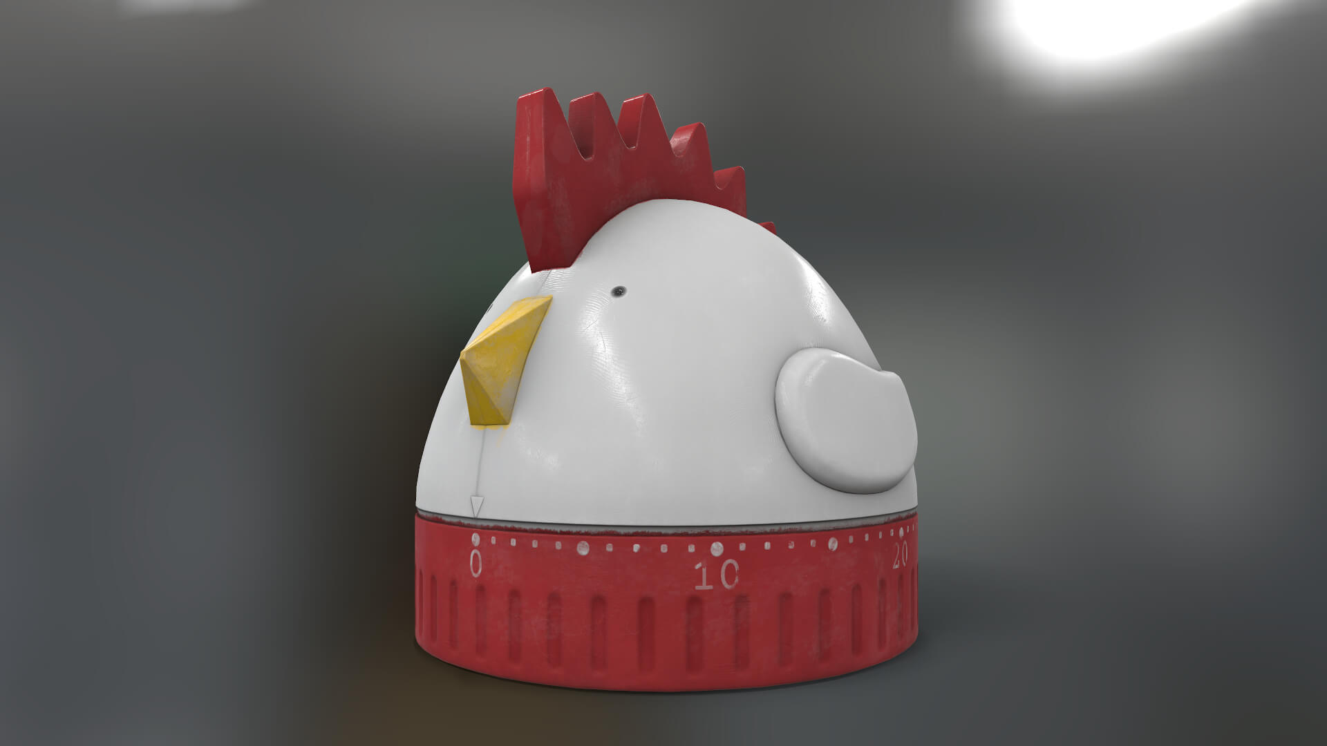 Kitchen Timer - 3D Model by Grishmanovskij Anton