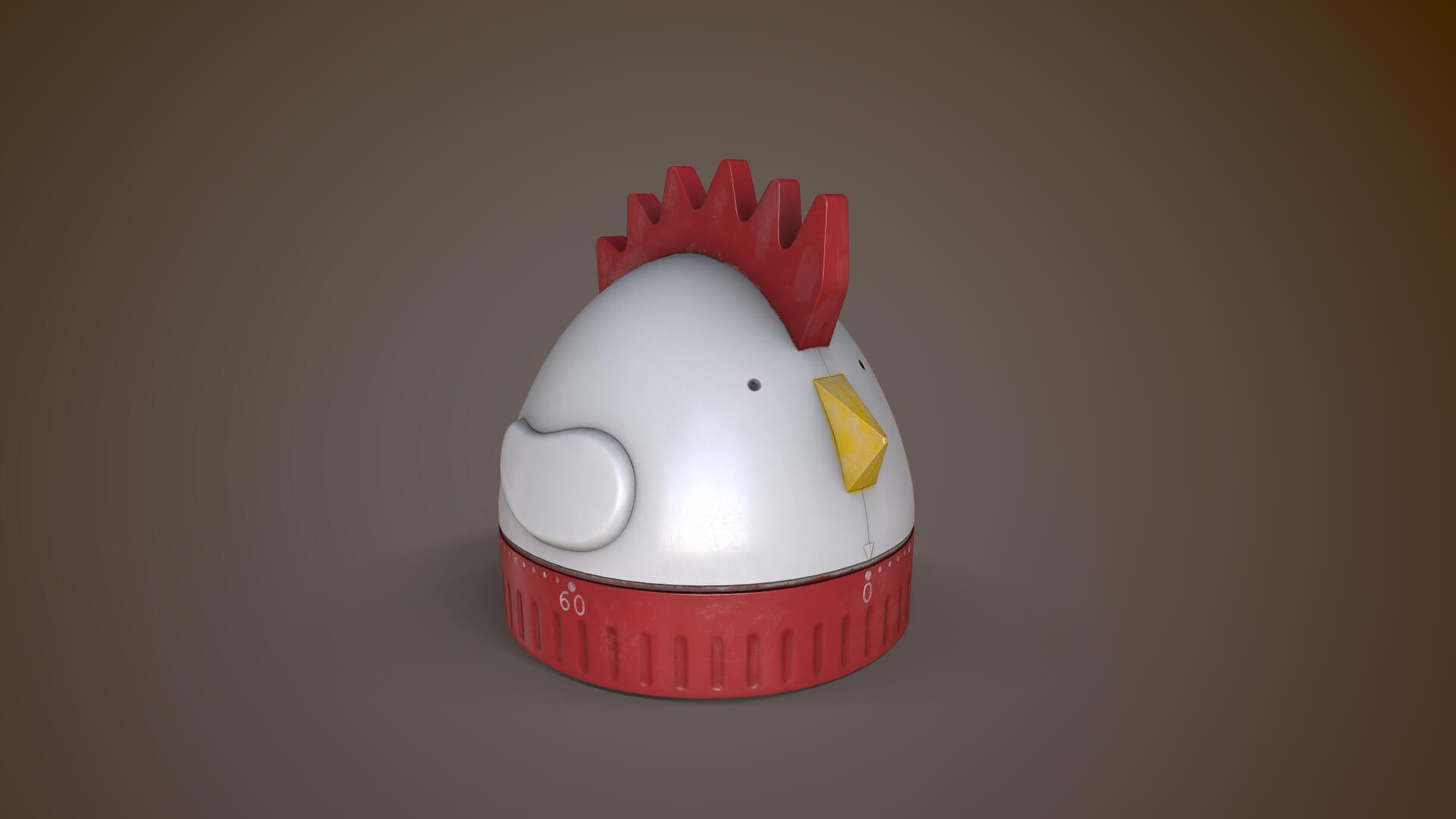 Kitchen Timer - 3D Model by Grishmanovskij Anton