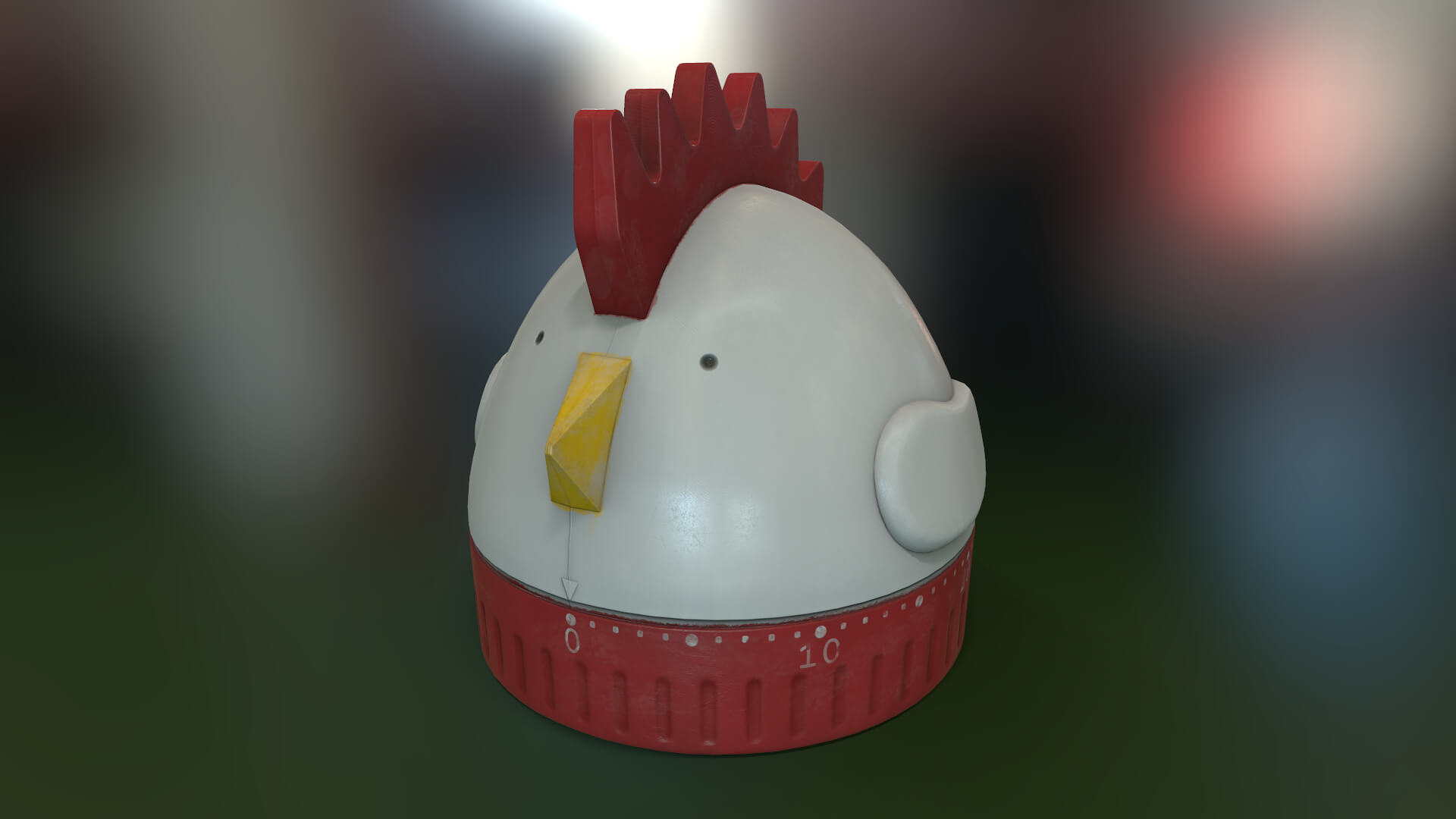 Kitchen Timer - 3D Model by Grishmanovskij Anton