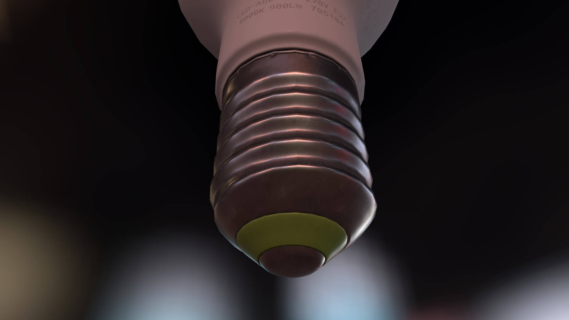 LED Light Bulb - 3D Model by Grishmanovskij Anton