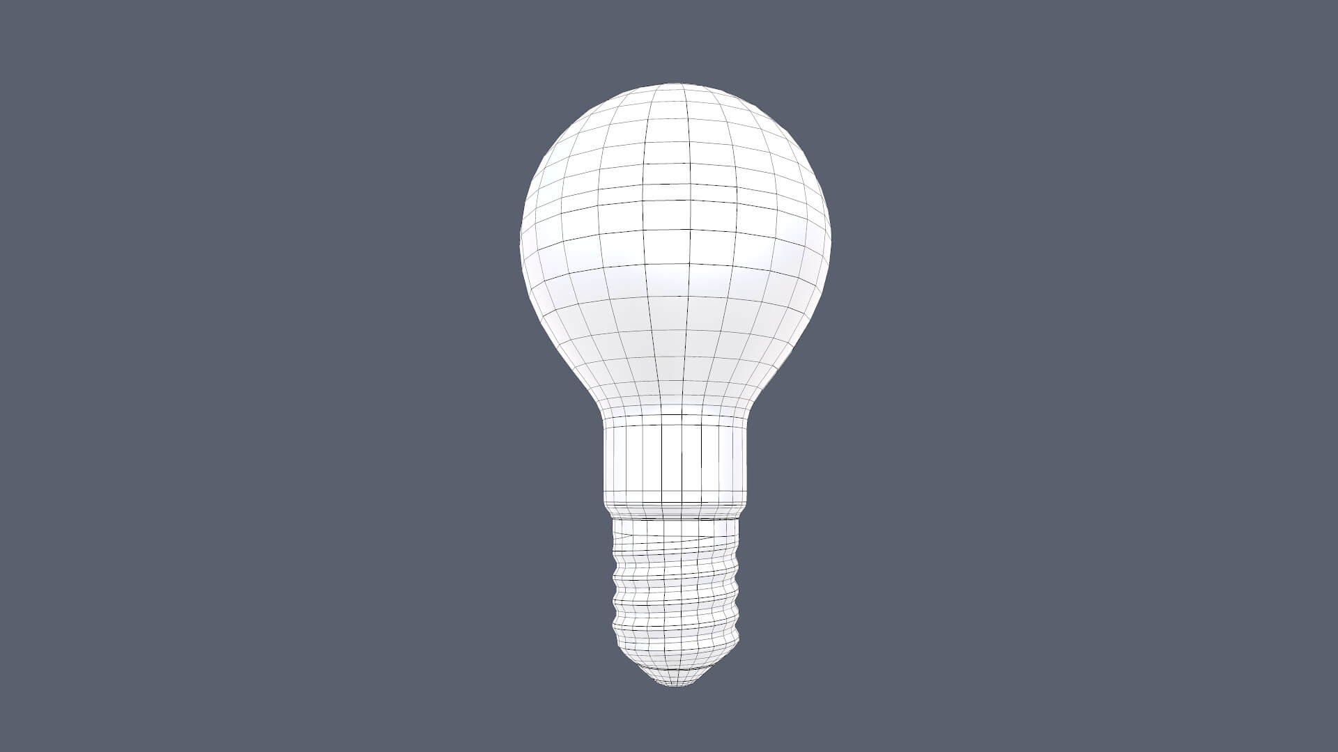 LED Light Bulb - 3D Model by Grishmanovskij Anton