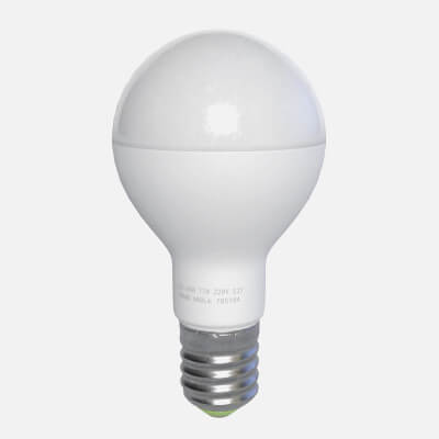 LED Light Bulb - 3D Model by Grishmanovskij Anton