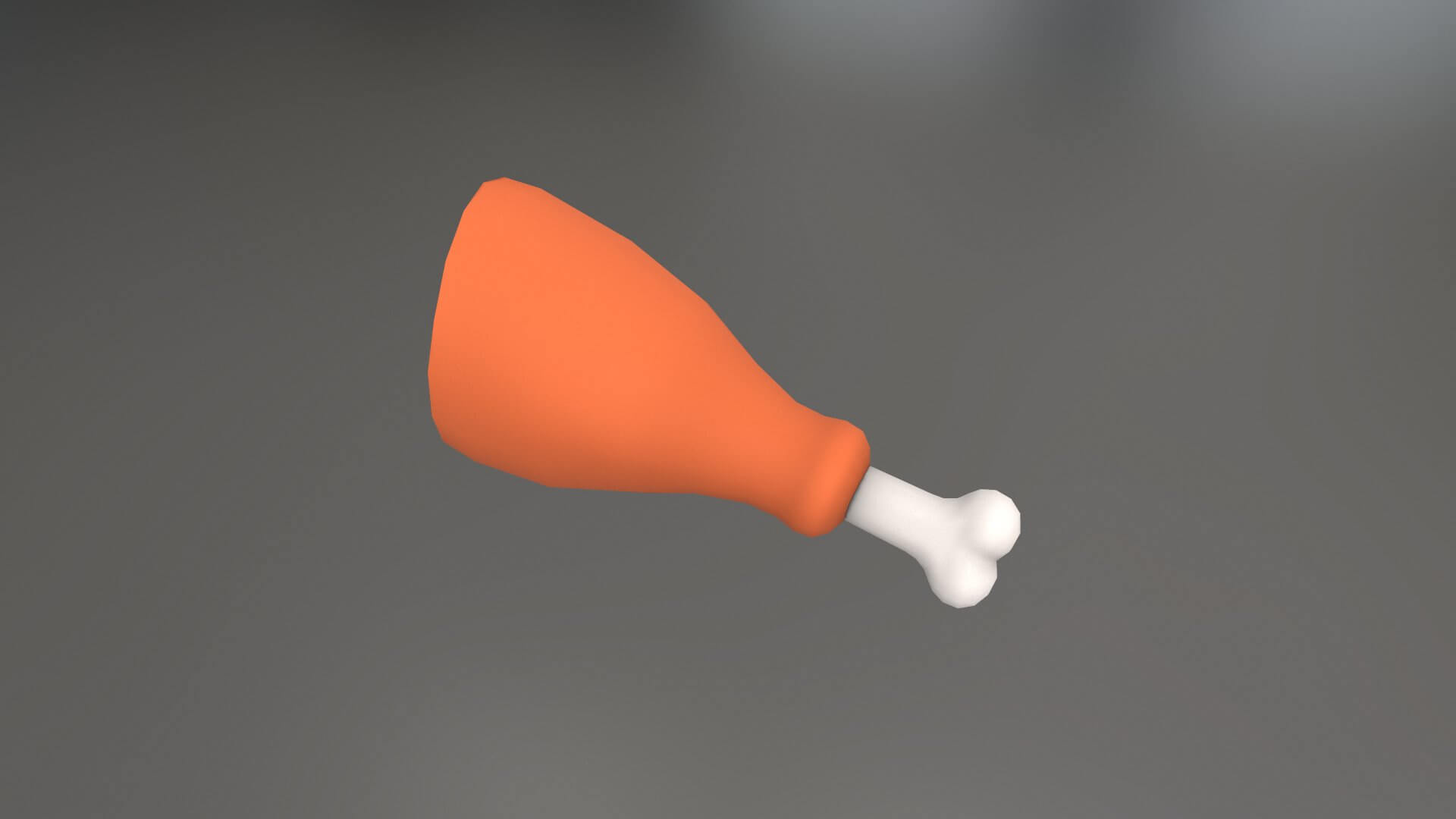 Leg Piece Chicken - 3D Model by Grishmanovskij Anton