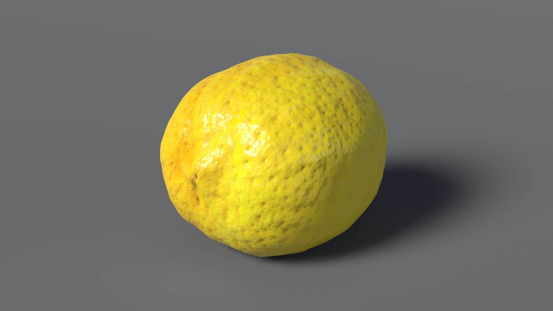 Lemon - 3D Model by Grishmanovskij Anton
