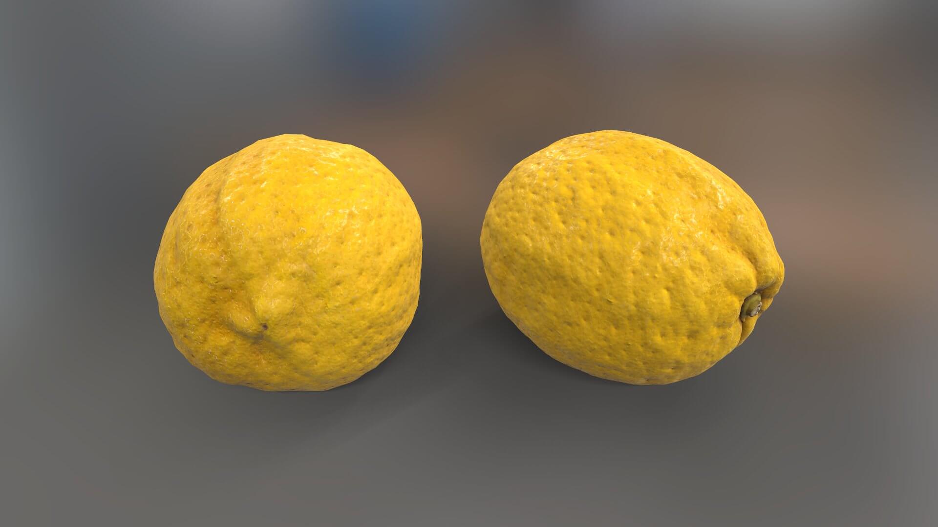 Lemon - 3D Model by Grishmanovskij Anton
