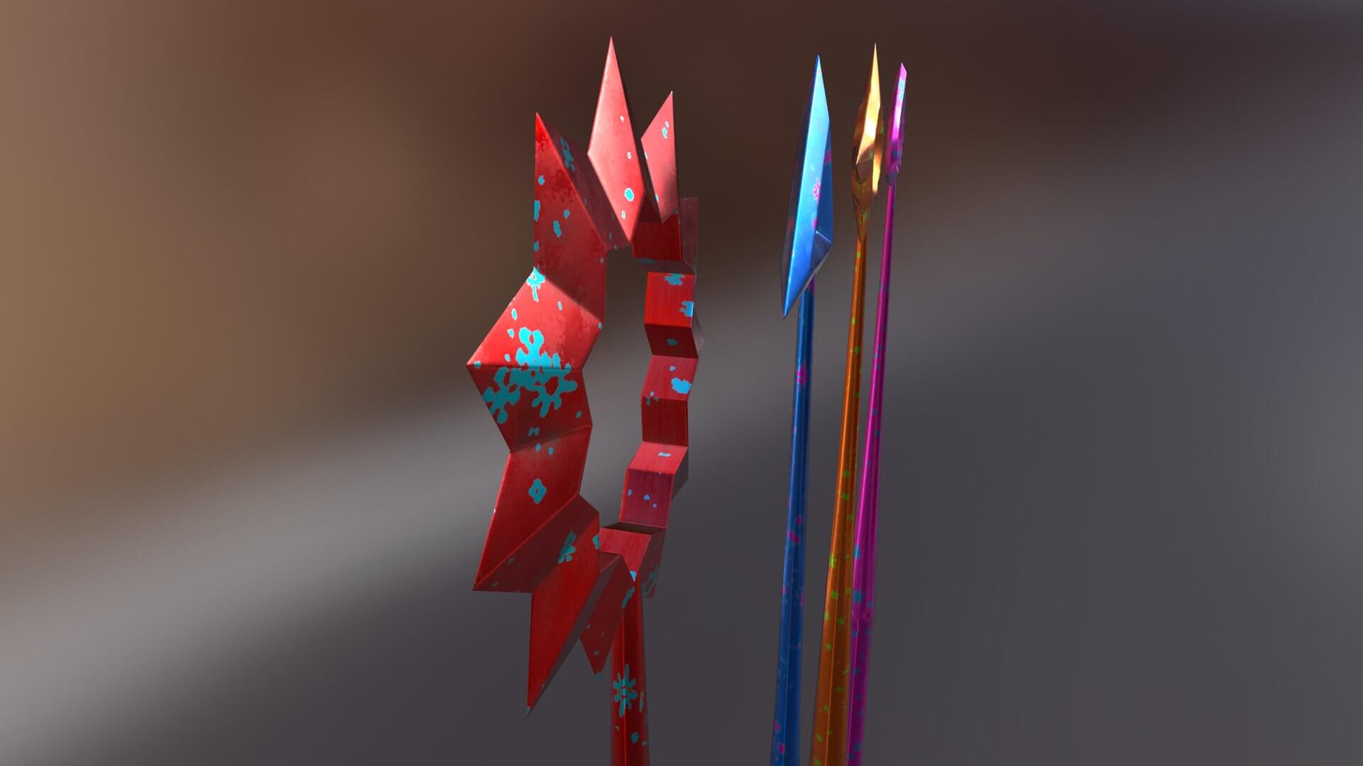 Magic Wands - 3D Model by Grishmanovskij Anton