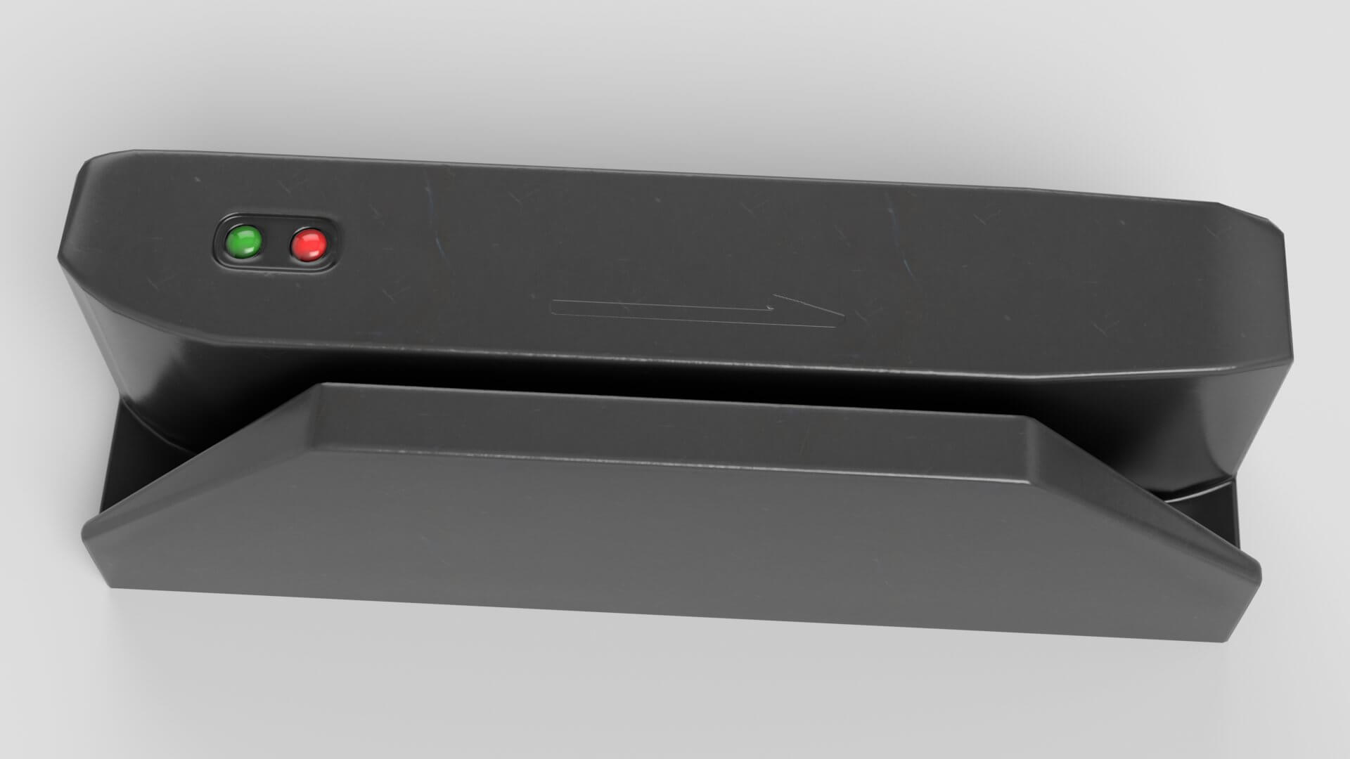 Magnetic Card Reader - 3D Model by Grishmanovskij Anton