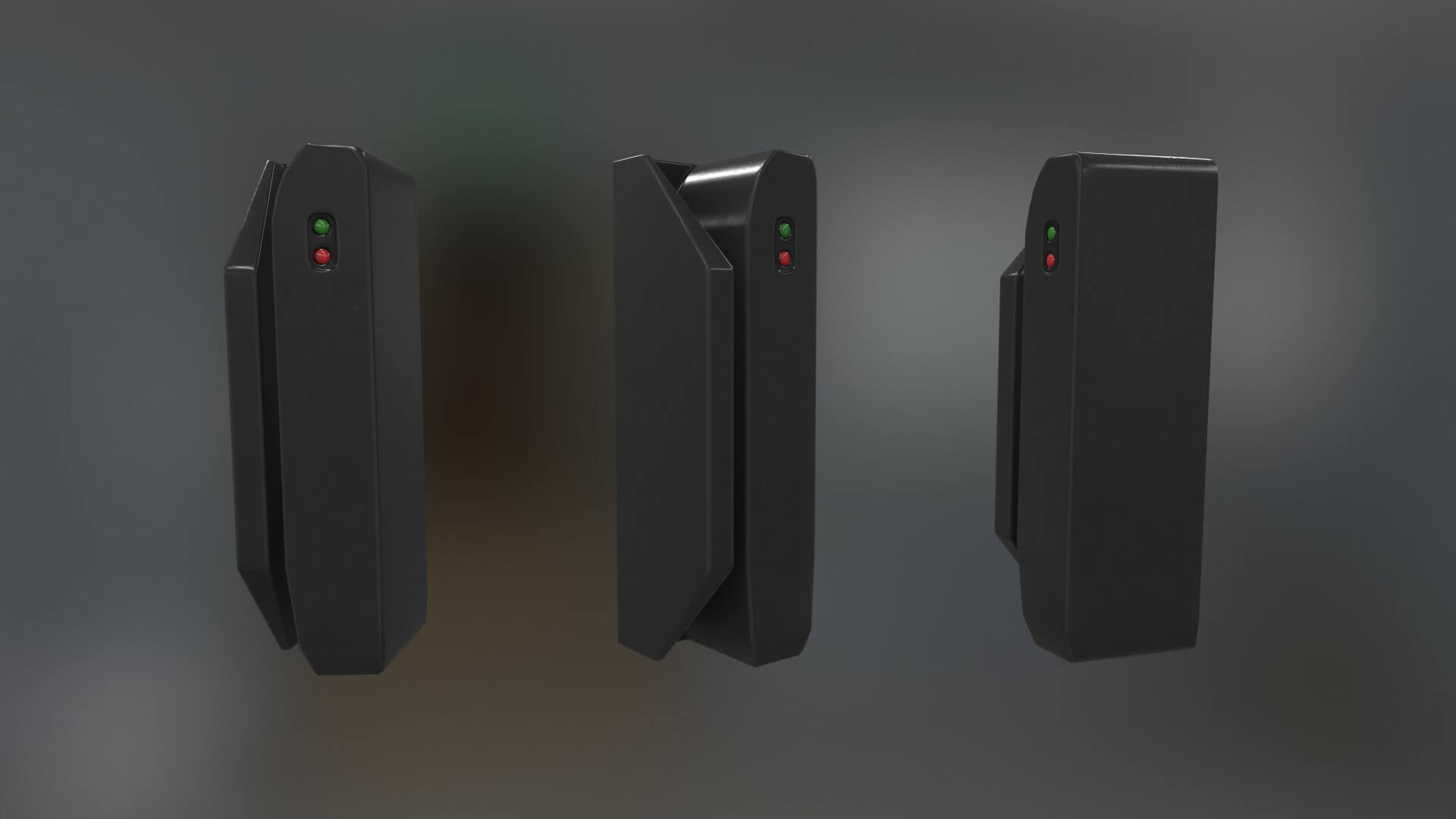 Magnetic Card Reader - 3D Model by Grishmanovskij Anton
