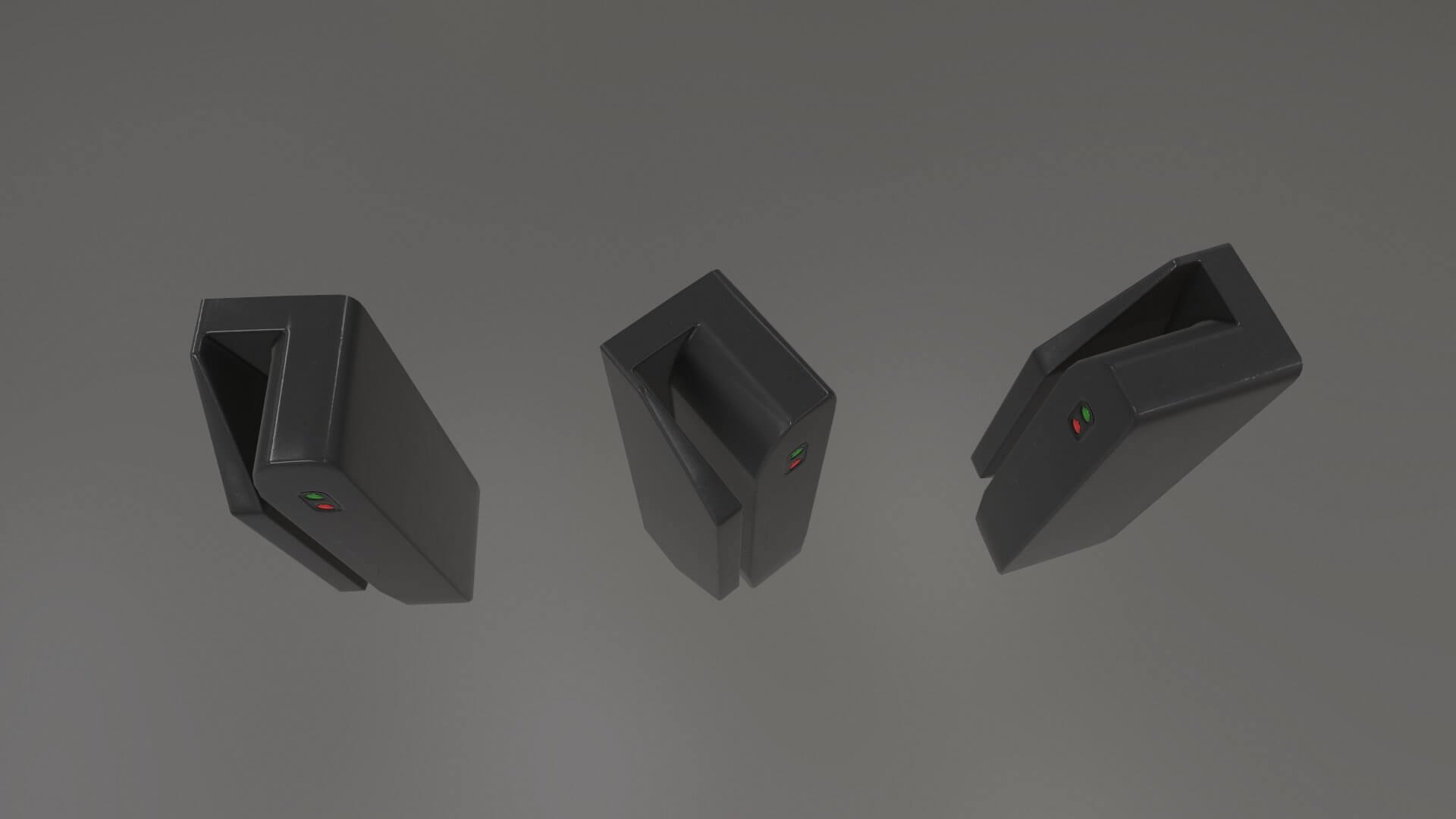 Magnetic Card Reader - 3D Model by Grishmanovskij Anton