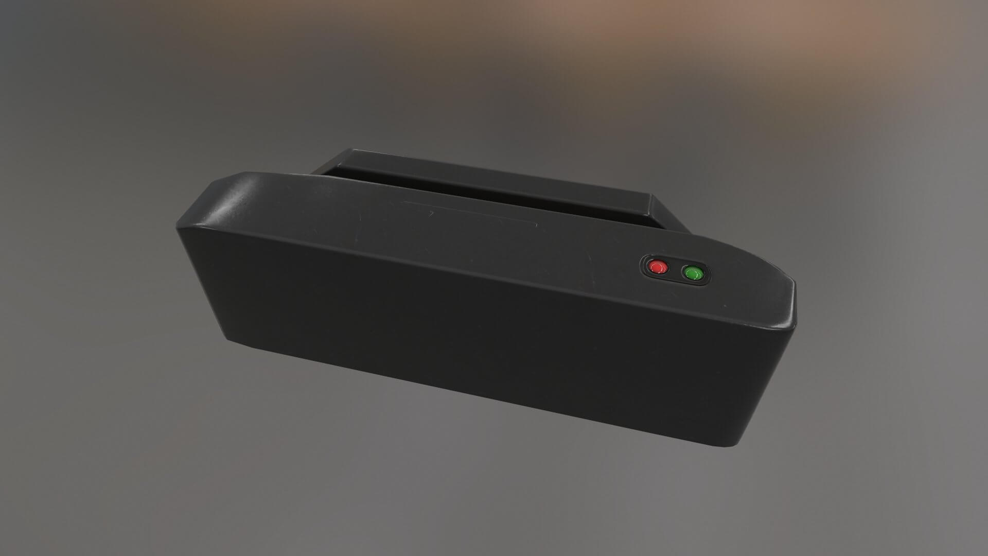 Magnetic Card Reader - 3D Model by Grishmanovskij Anton