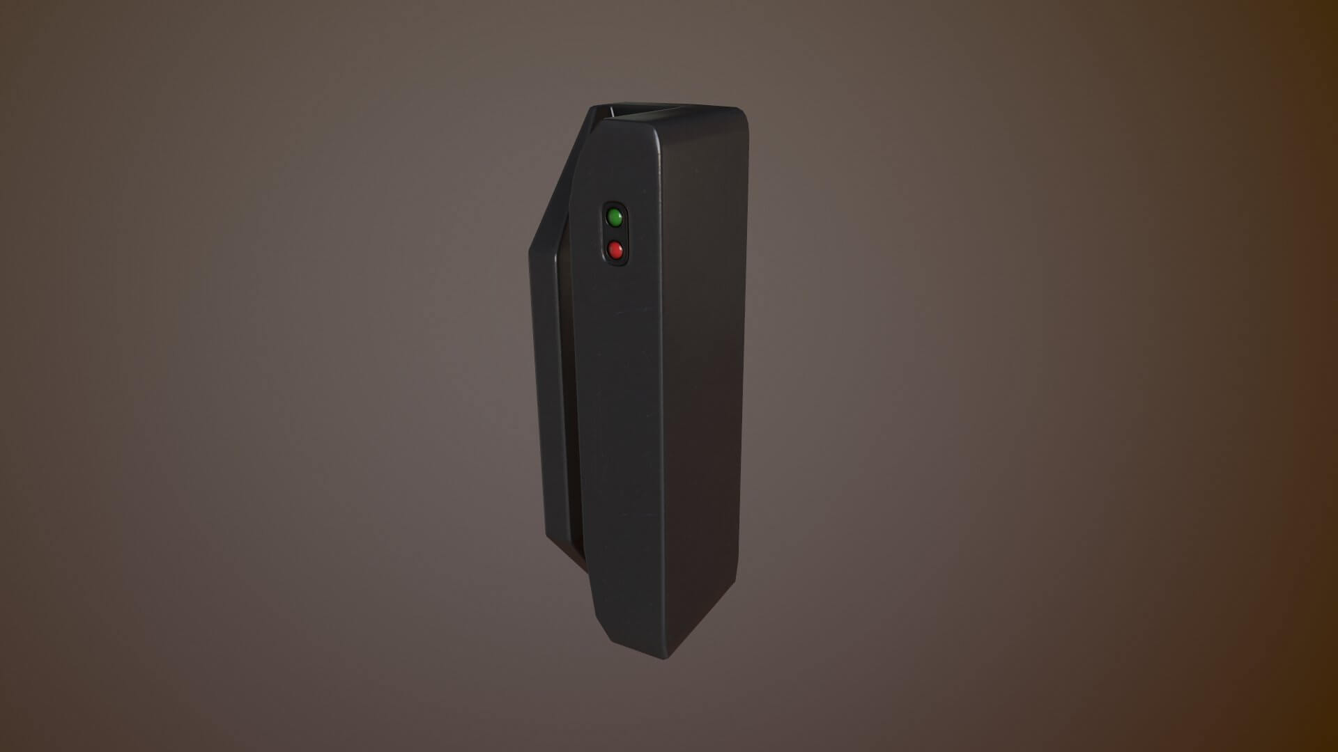 Magnetic Card Reader - 3D Model by Grishmanovskij Anton