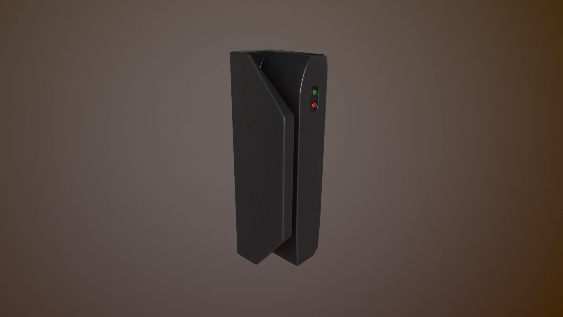Magnetic Card Reader - 3D Model by Grishmanovskij Anton