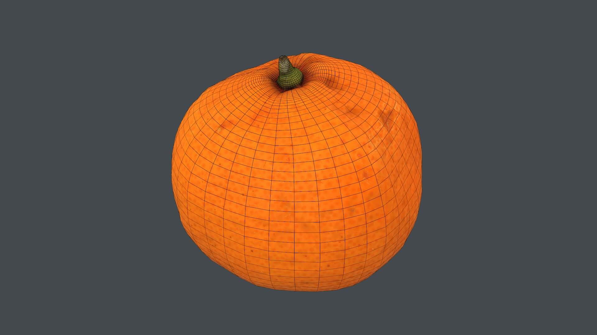 Mandarin - 3D Model by Grishmanovskij Anton