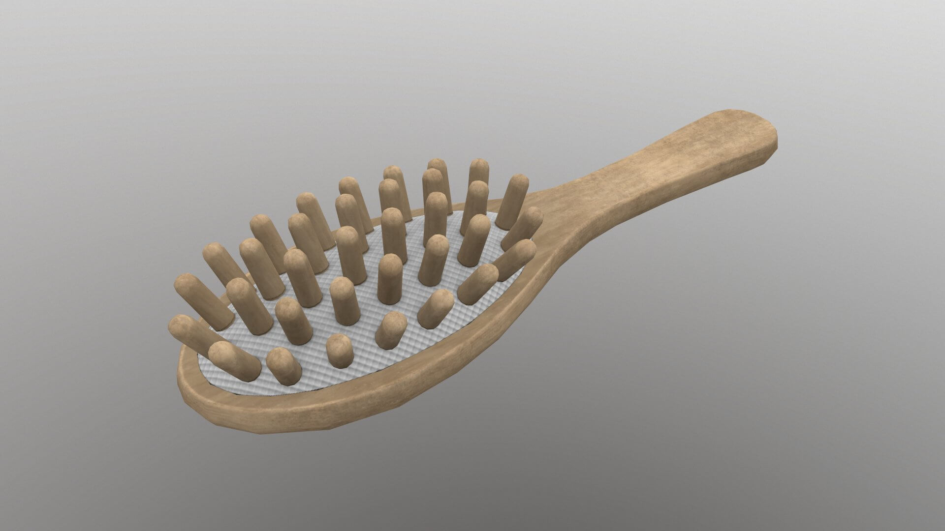 Massage Comb - 3D Model by Grishmanovskij Anton