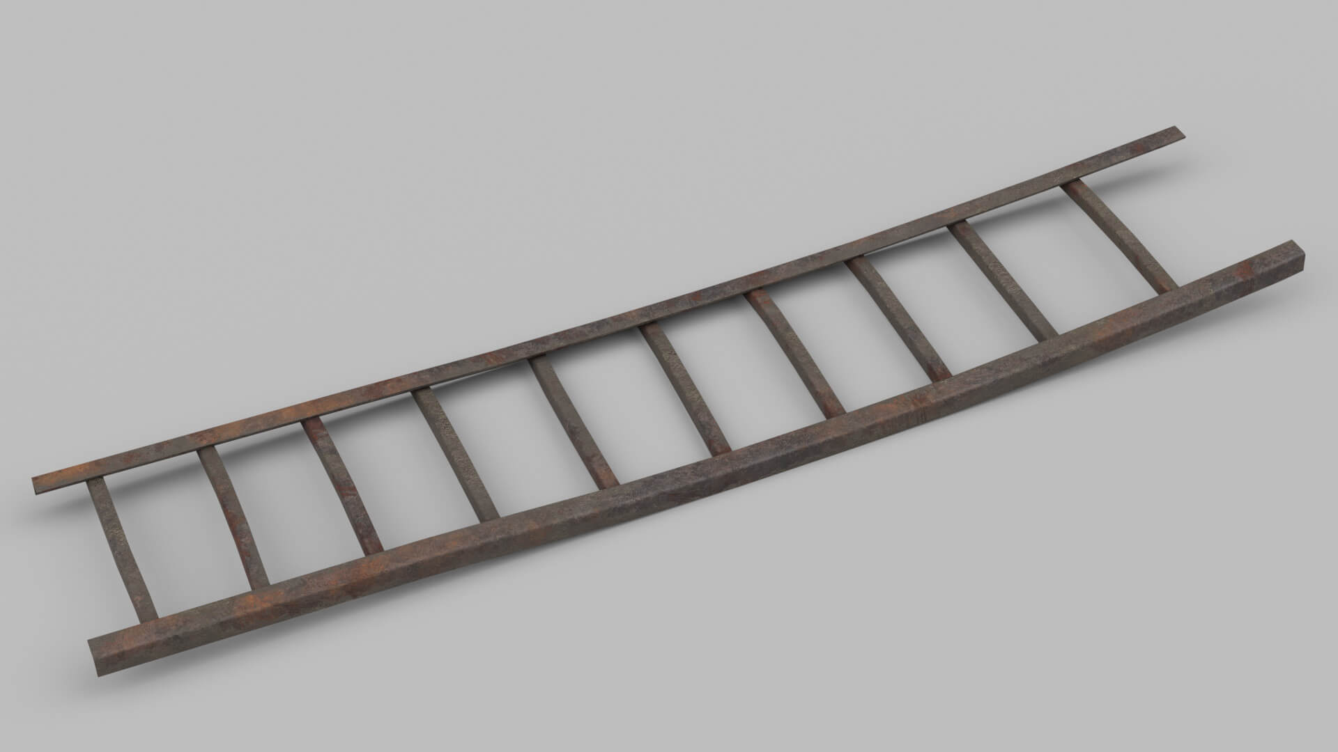 Metal Ladder - 3D Model by Grishmanovskij Anton