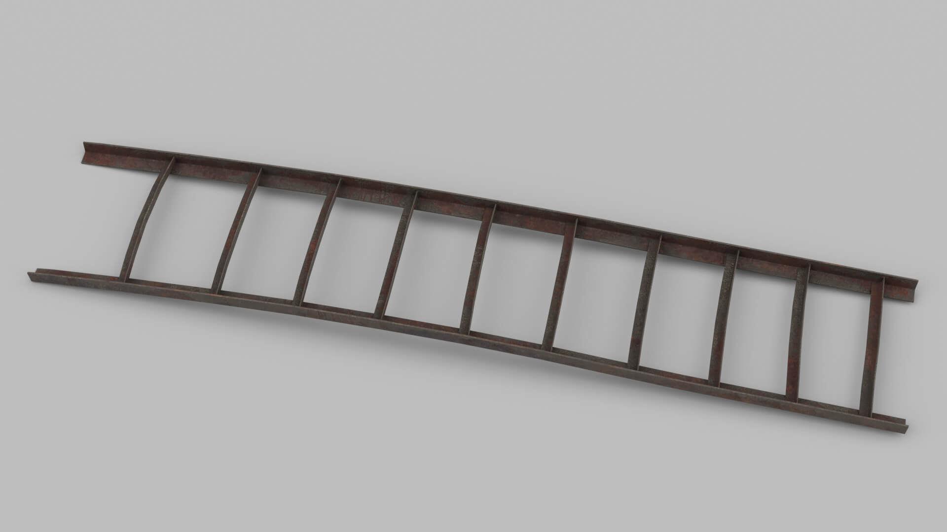 Metal Ladder - 3D Model by Grishmanovskij Anton