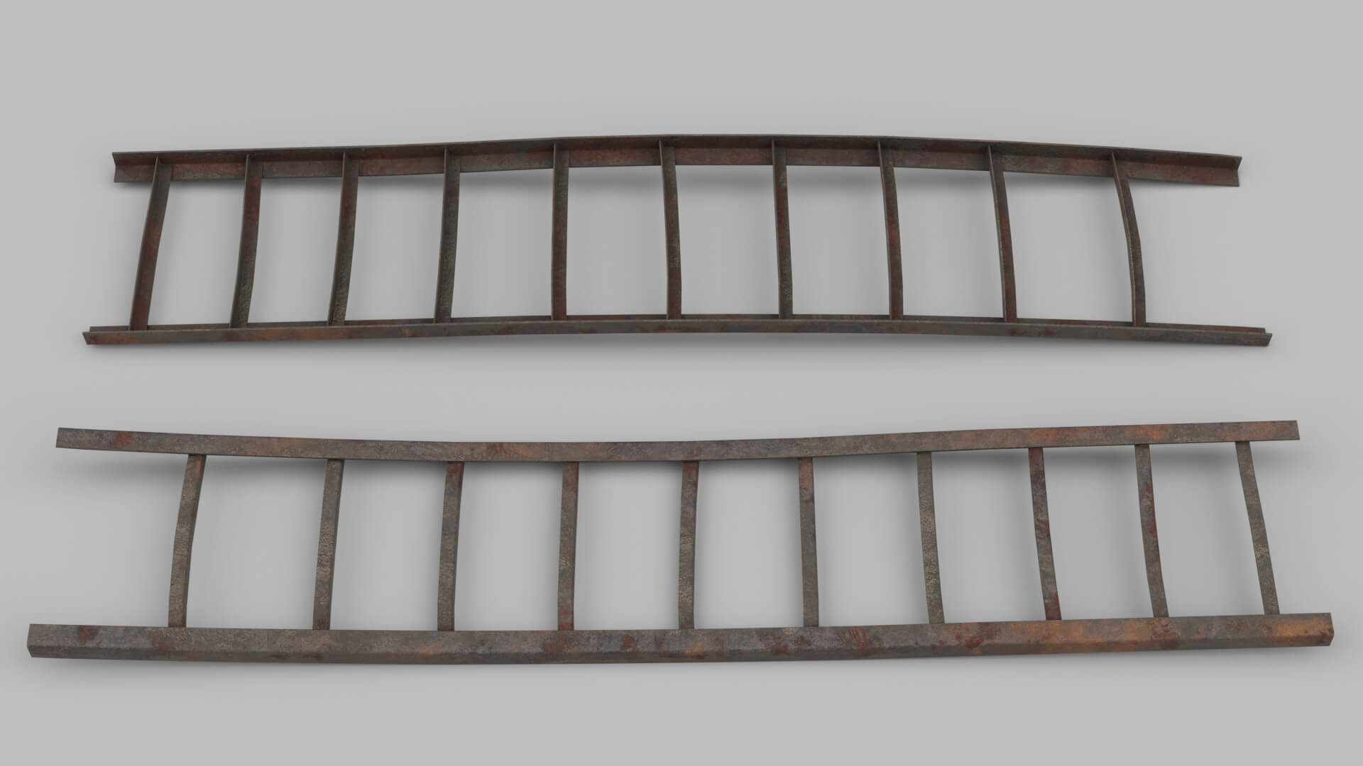 Metal Ladder - 3D Model by Grishmanovskij Anton