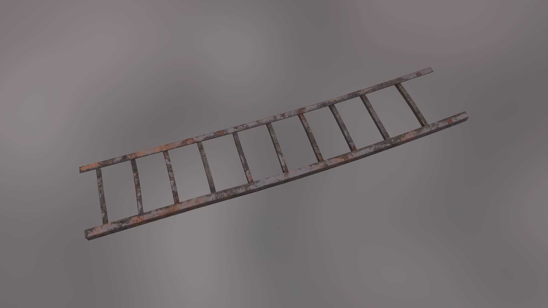 Metal Ladder - 3D Model by Grishmanovskij Anton