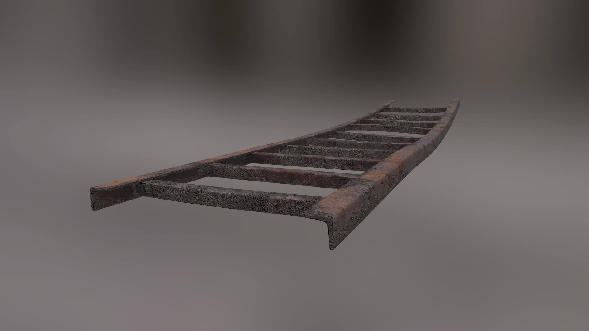 Metal Ladder - 3D Model by Grishmanovskij Anton