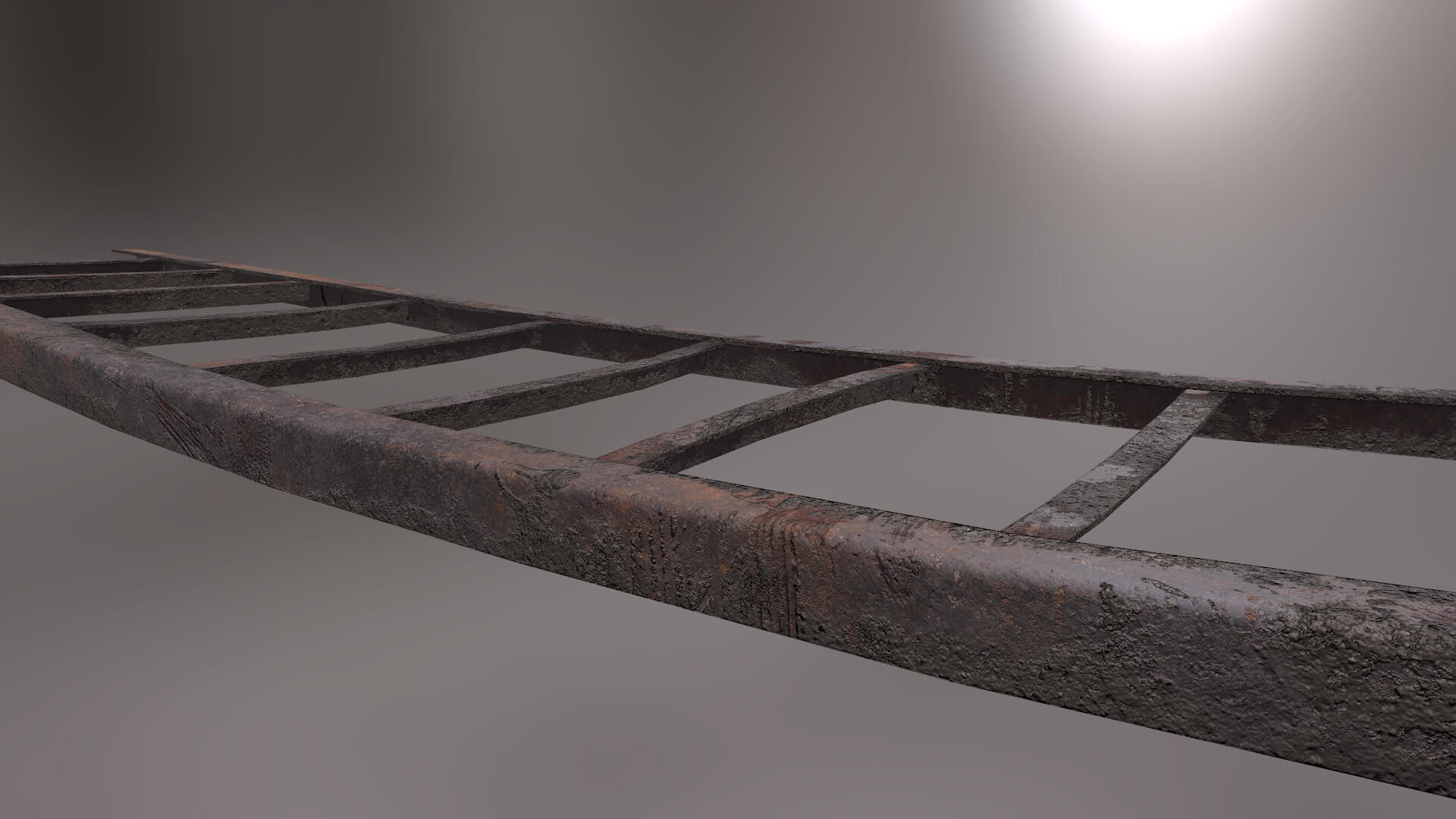 Metal Ladder - 3D Model by Grishmanovskij Anton