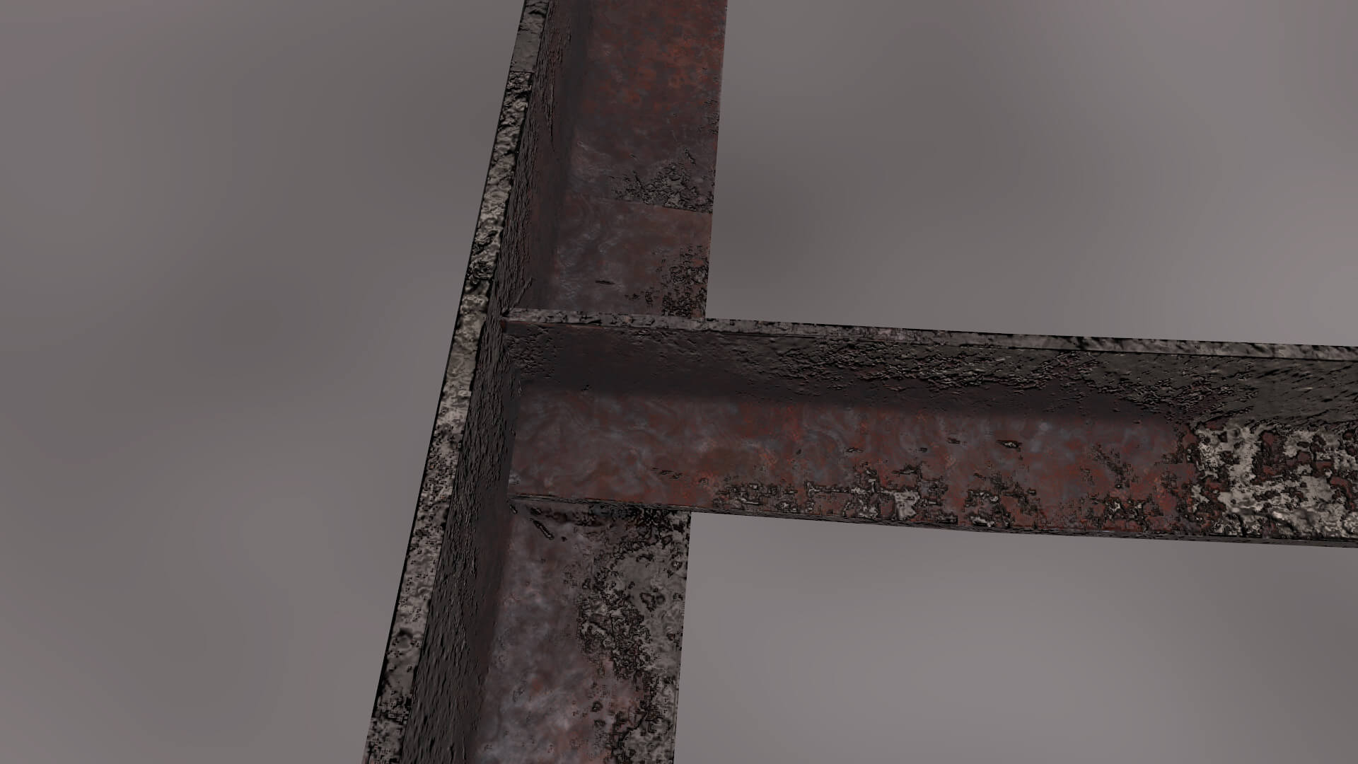 Metal Ladder - 3D Model by Grishmanovskij Anton