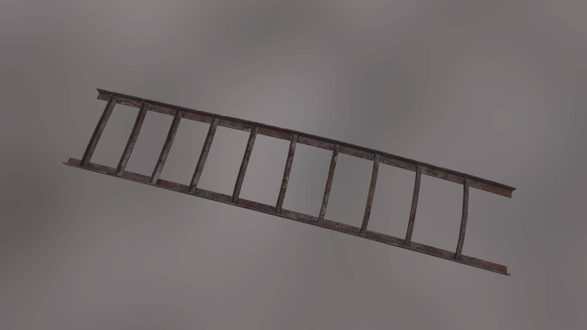 Metal Ladder - 3D Model by Grishmanovskij Anton