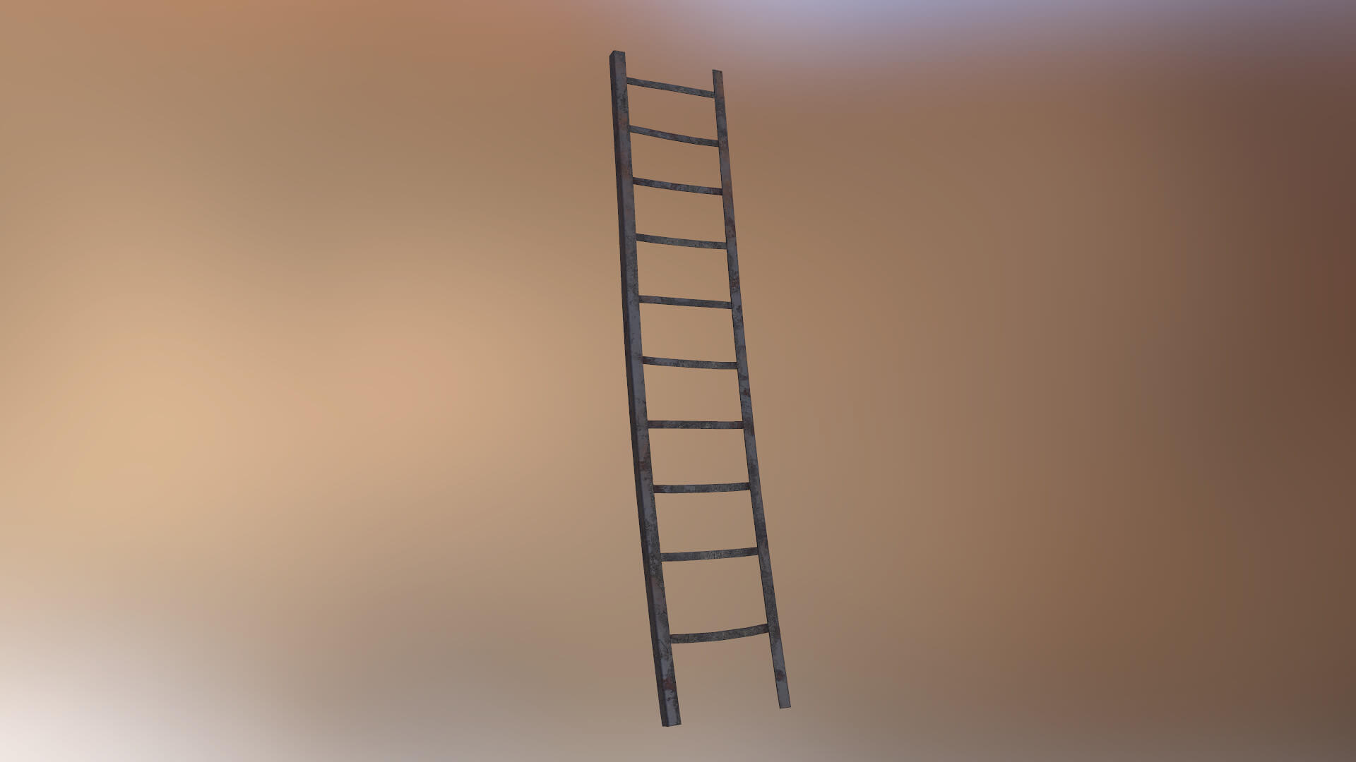 Metal Ladder - 3D Model by Grishmanovskij Anton