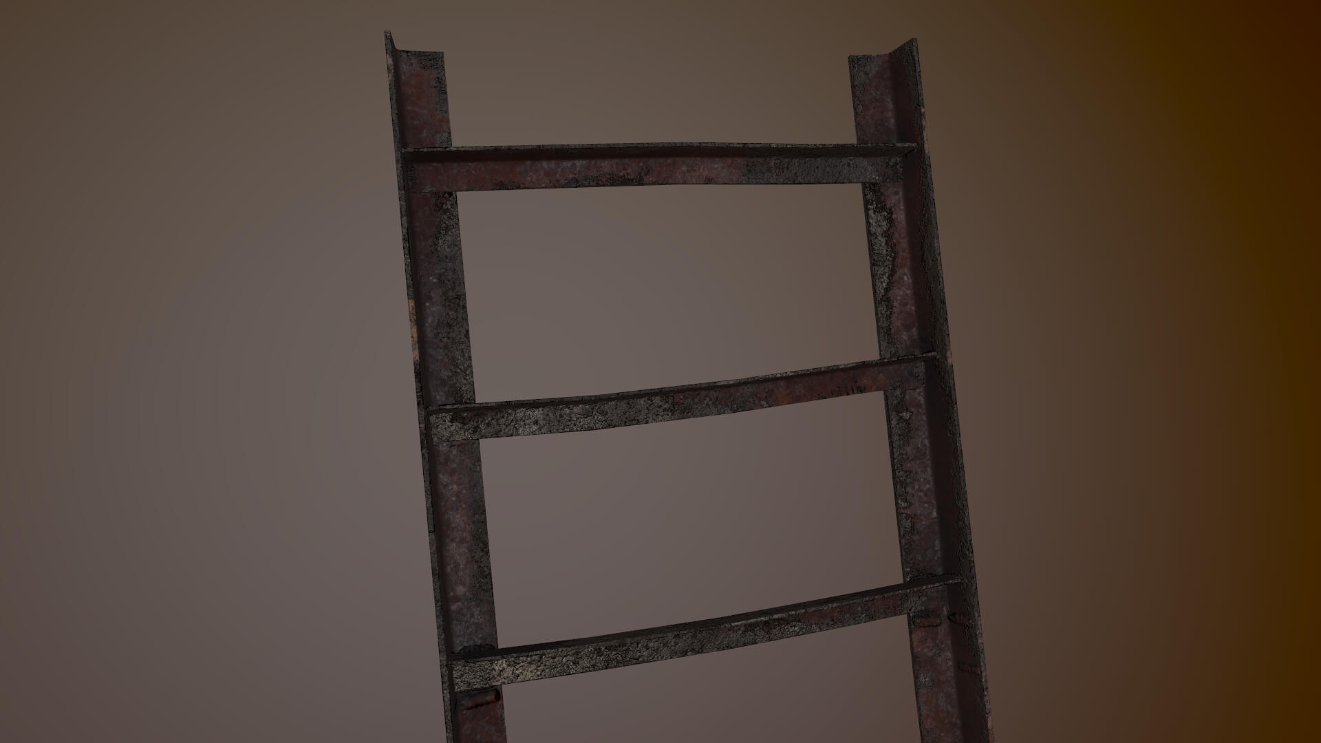 Metal Ladder - 3D Model by Grishmanovskij Anton