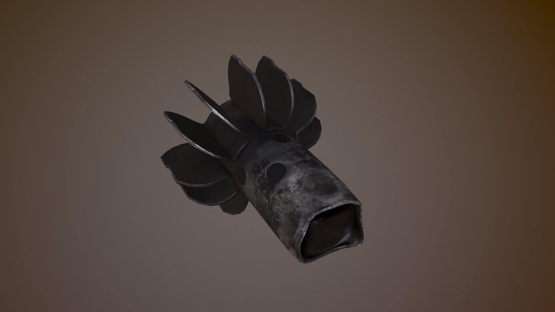 Mine Fragment - 3D Model by Grishmanovskij Anton