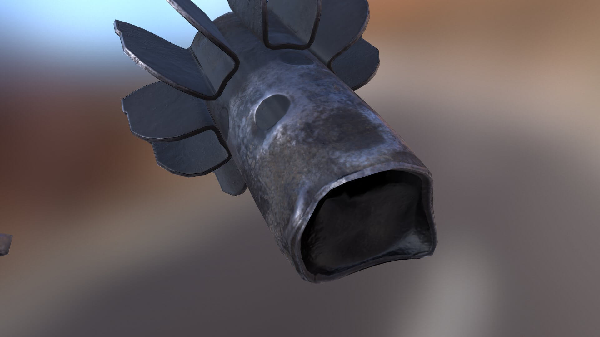 Mine Fragment - 3D Model by Grishmanovskij Anton