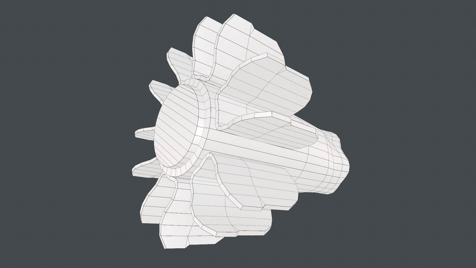 Mine Fragment - 3D Model by Grishmanovskij Anton