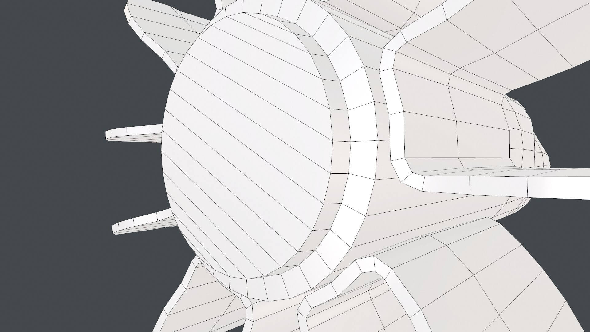 Mine Fragment - 3D Model by Grishmanovskij Anton