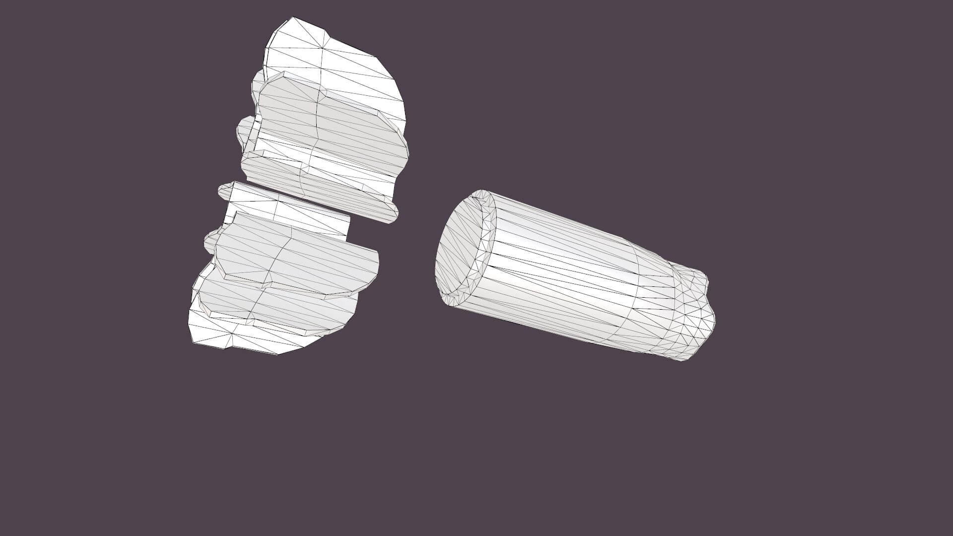 Mine Fragment - 3D Model by Grishmanovskij Anton