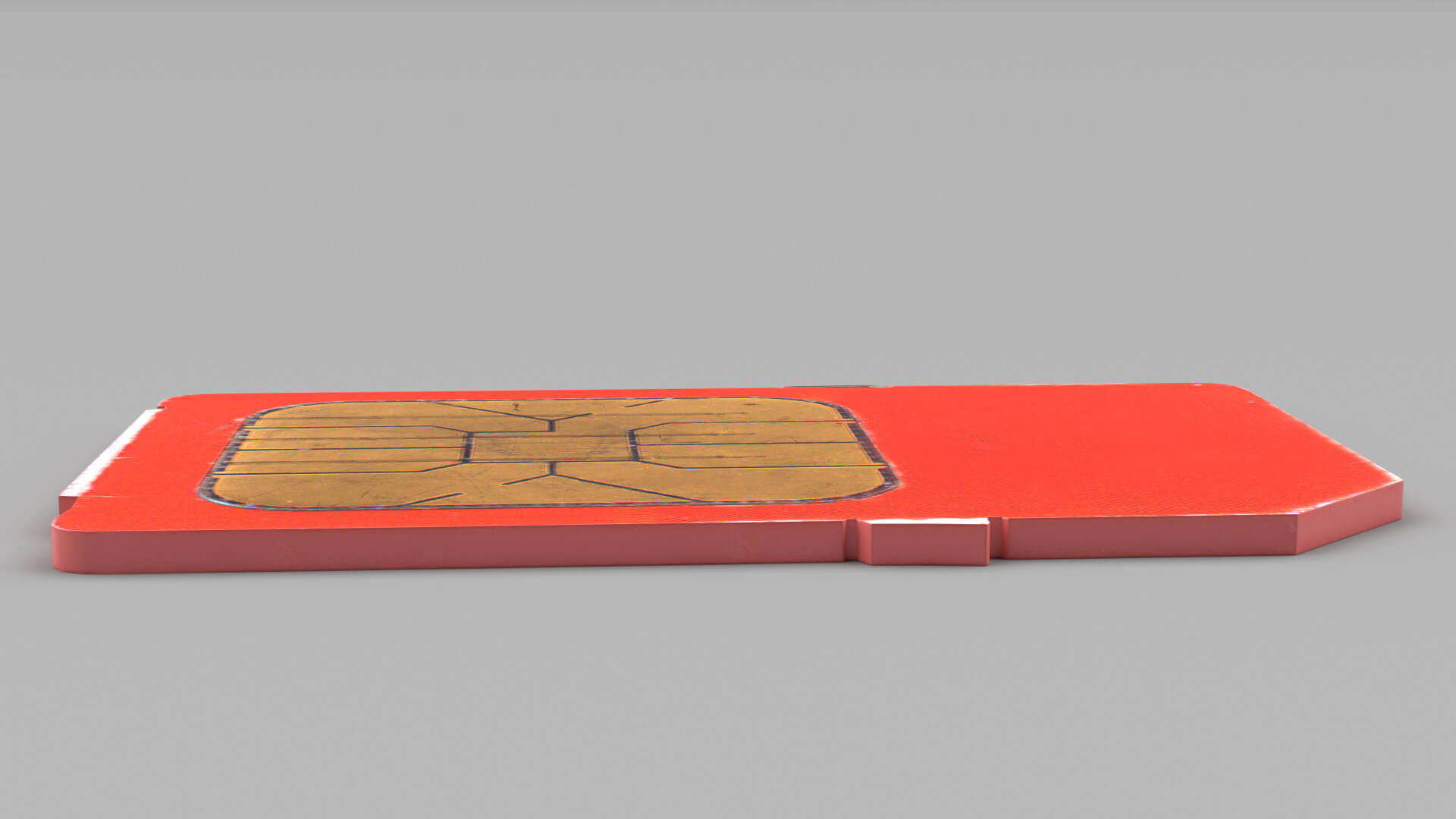 Mini SIM - 3D Model by Grishmanovskij Anton