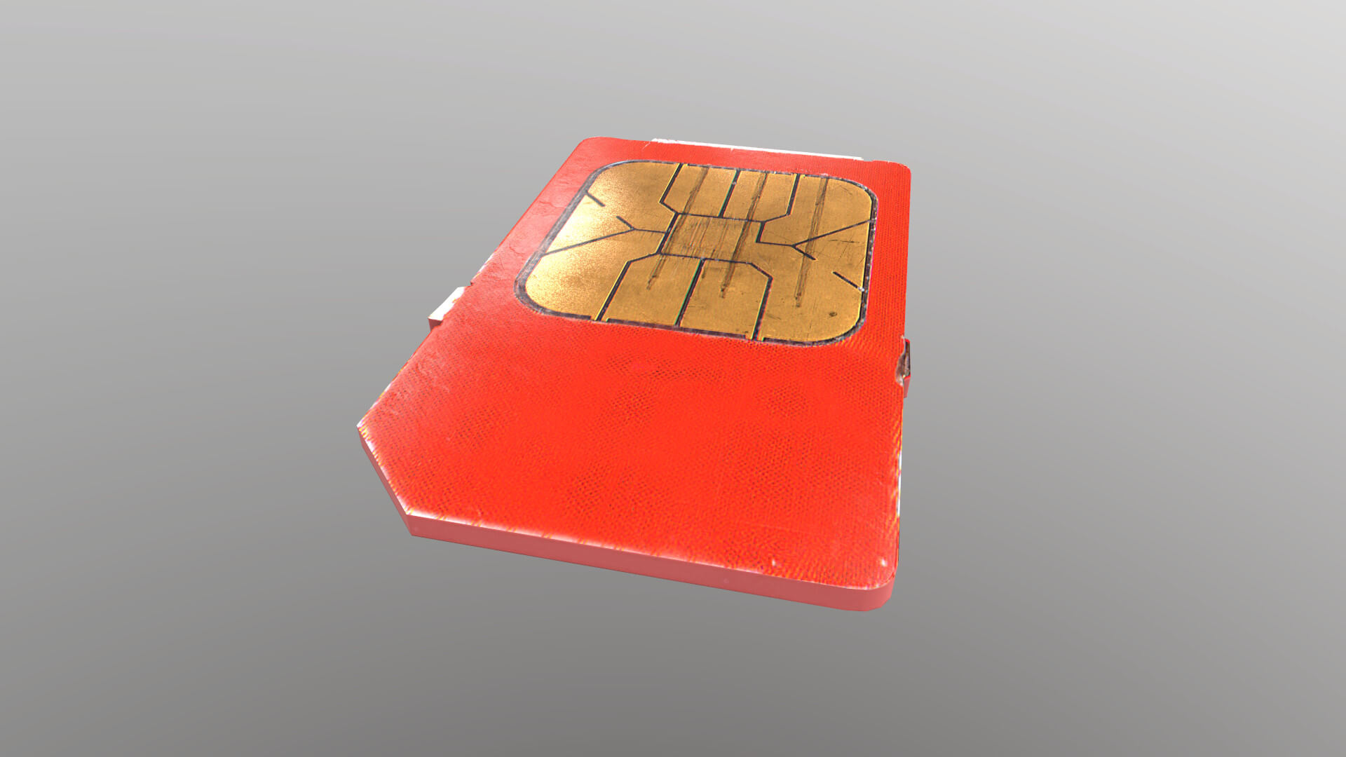Mini SIM - 3D Model by Grishmanovskij Anton