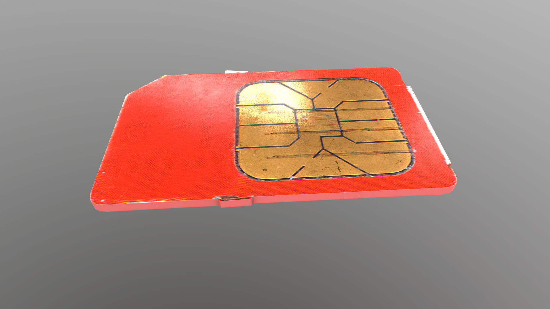 Mini SIM - 3D Model by Grishmanovskij Anton