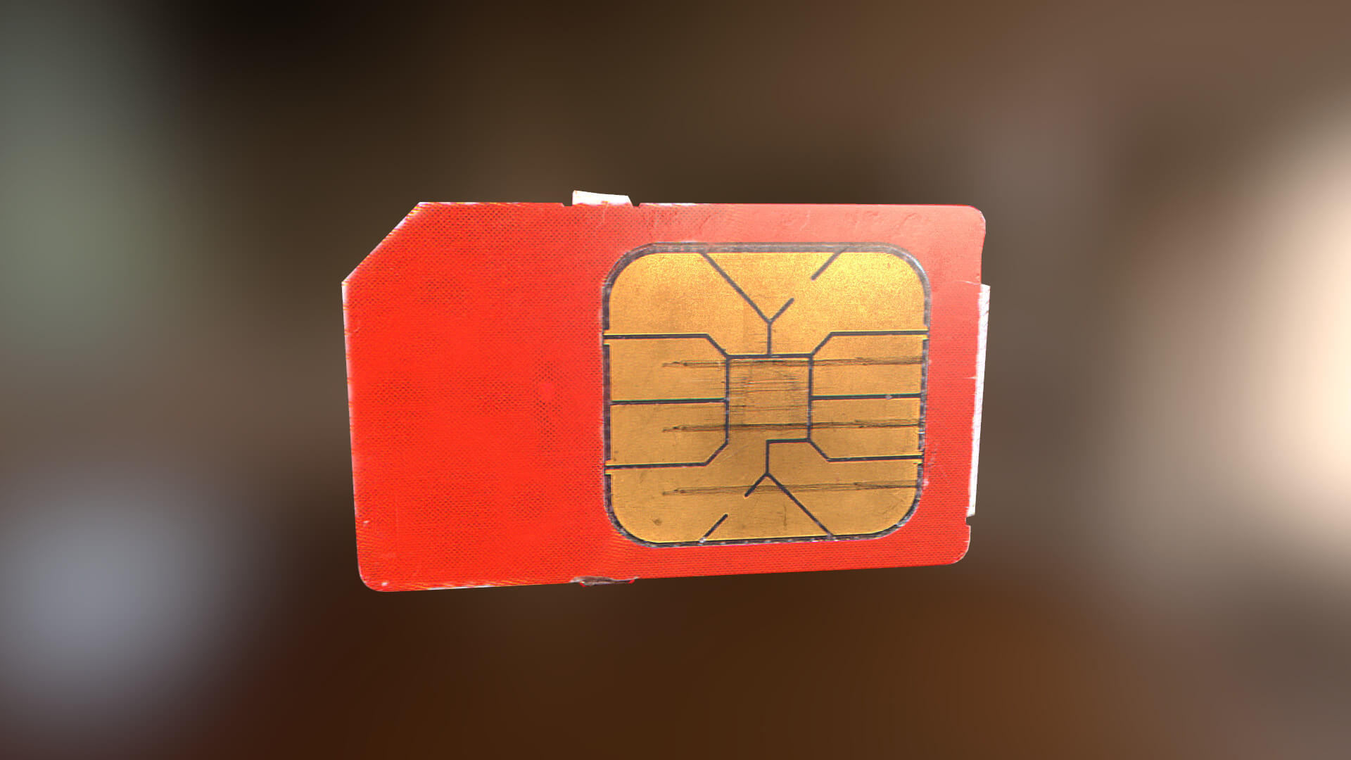 Mini SIM - 3D Model by Grishmanovskij Anton