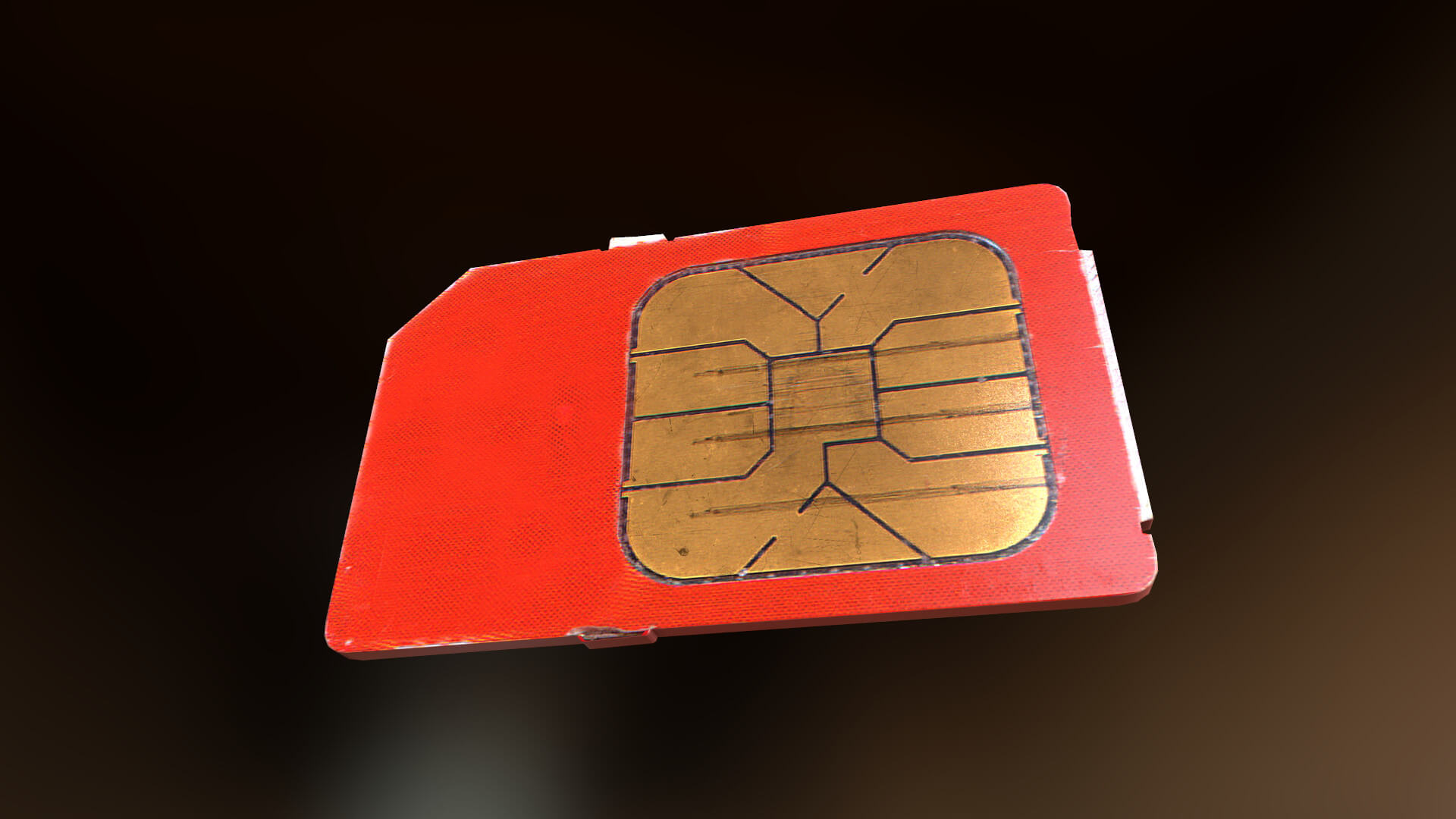 Mini SIM - 3D Model by Grishmanovskij Anton