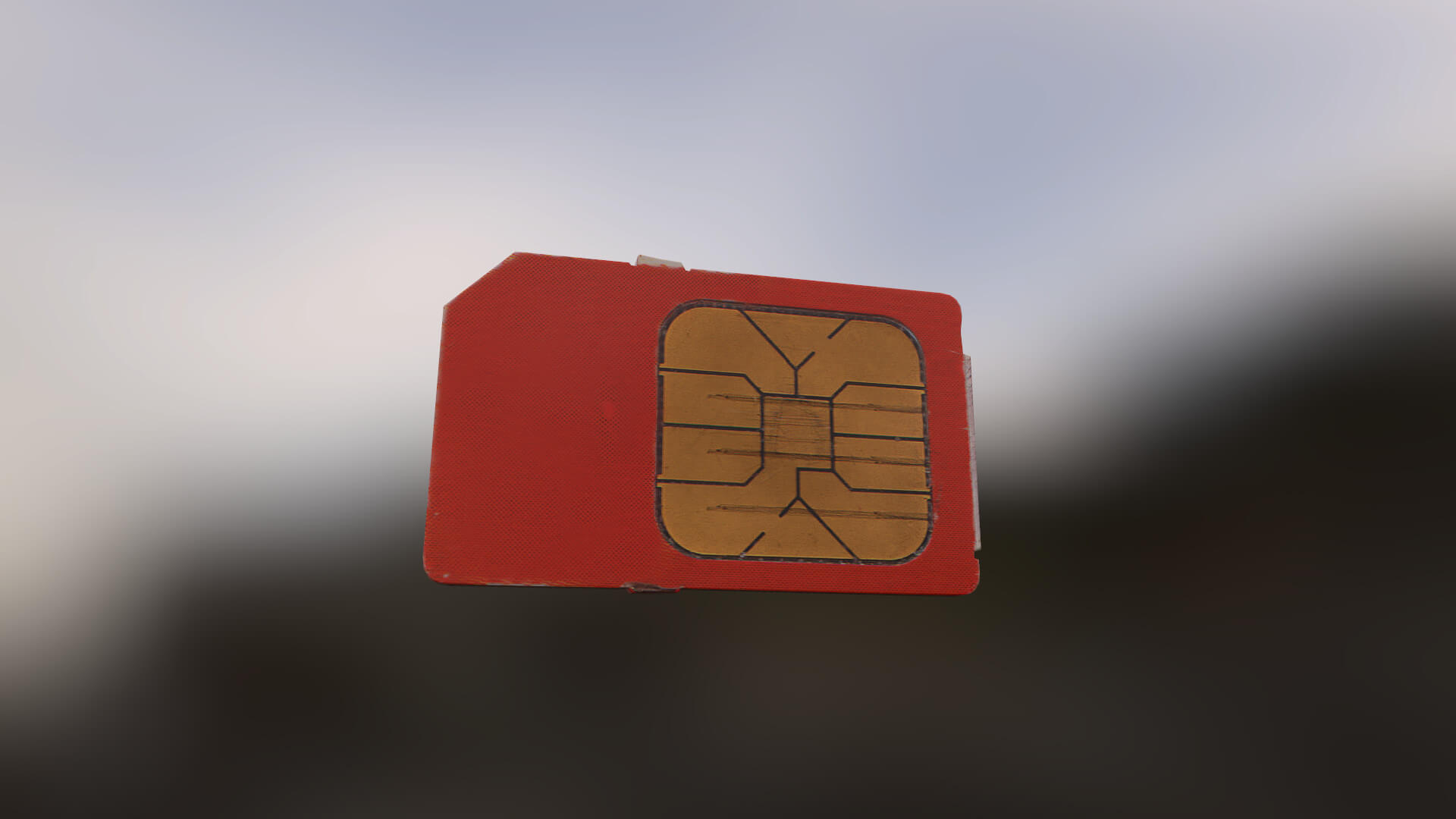 Mini SIM - 3D Model by Grishmanovskij Anton