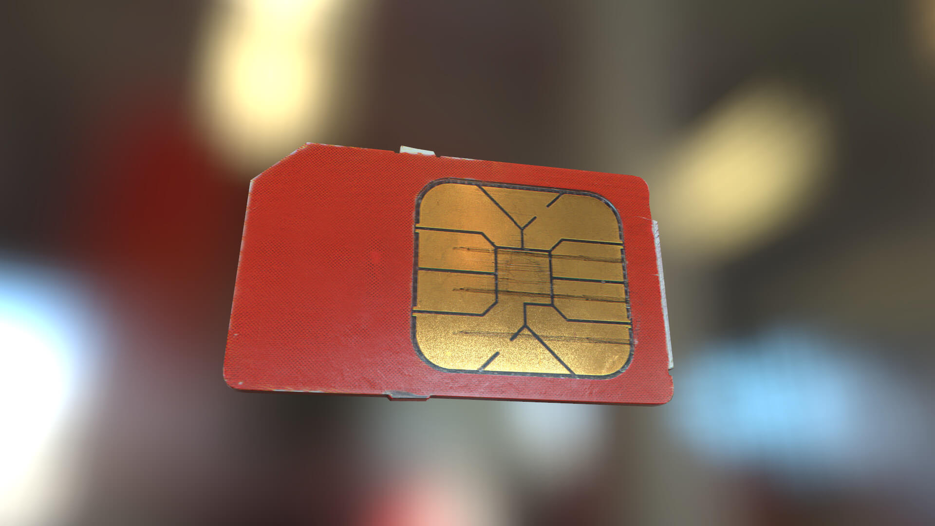 Mini SIM - 3D Model by Grishmanovskij Anton