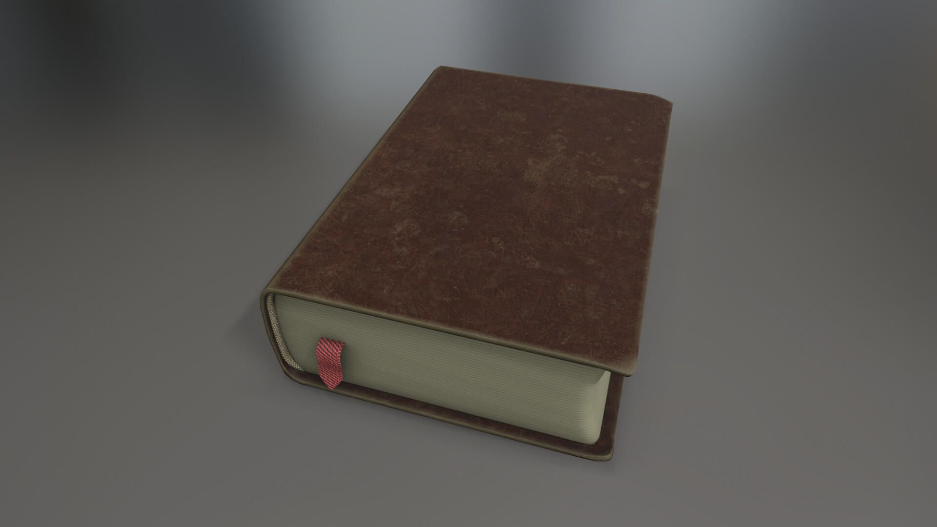 Old Book - 3D Model by Grishmanovskij Anton