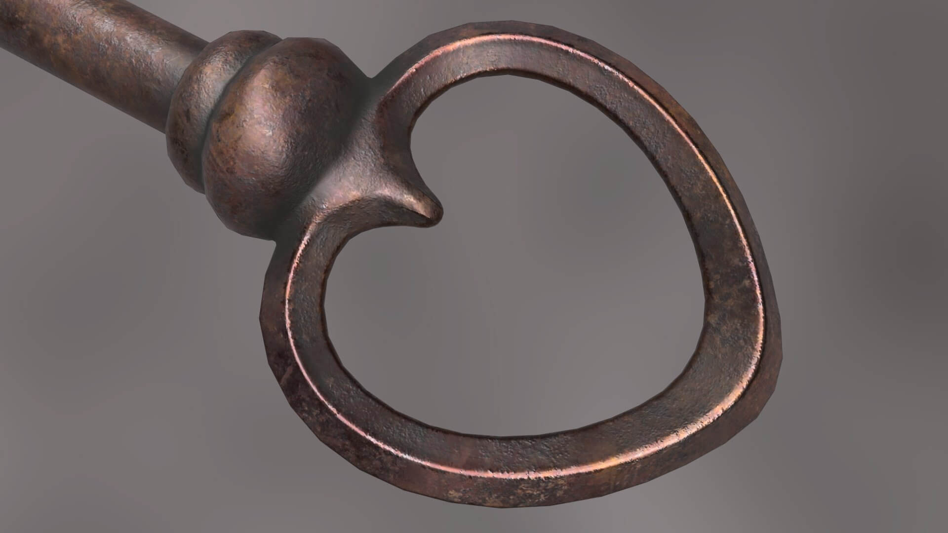 Old Key V2 - 3D Model by Grishmanovskij Anton
